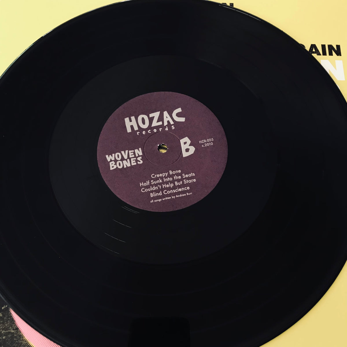 Woven Bones – In And Out And Back Again vinyl LP - HoZac Records – METEOR GEM