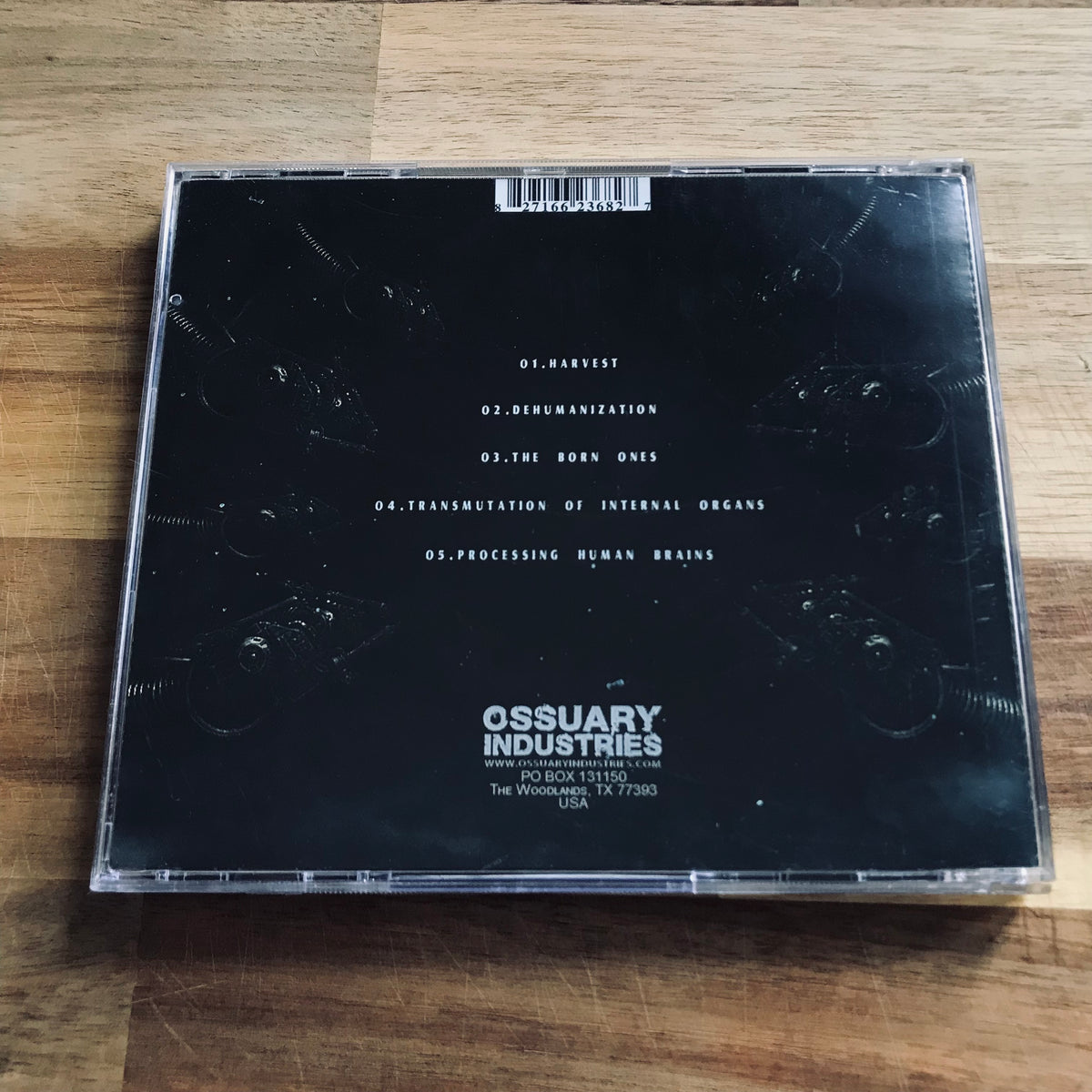 Forceps – Humanicide CD - Ossuary Industries – METEOR GEM Forceps – Humanicide CD - Ossuary Industries – METEOR GEM