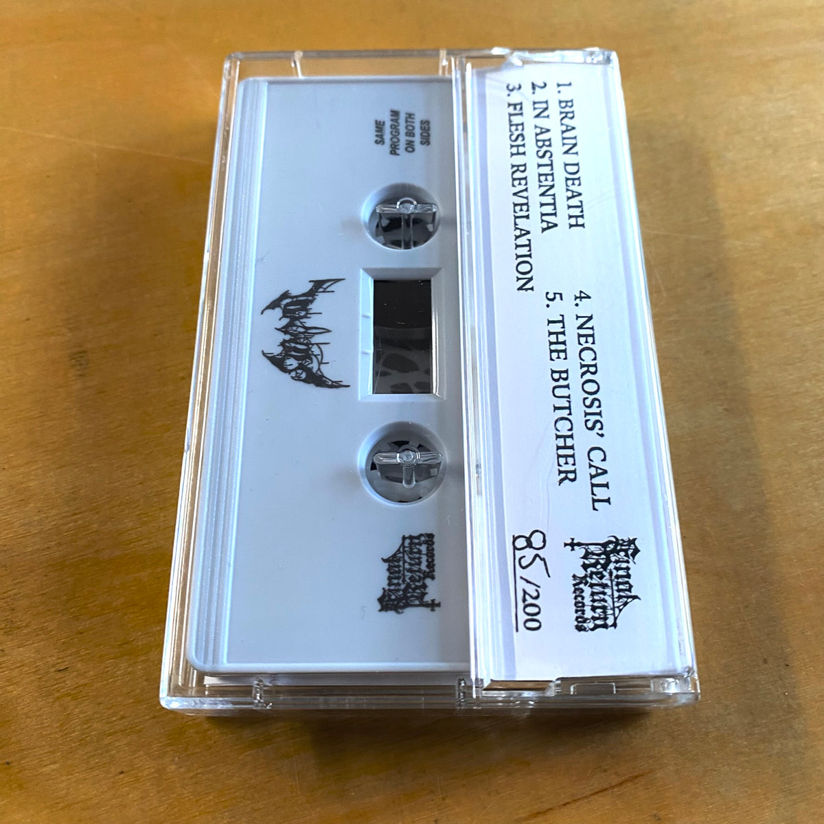USED - Somnol – Brain Death Cassette - Final Return Records – METEOR GEM