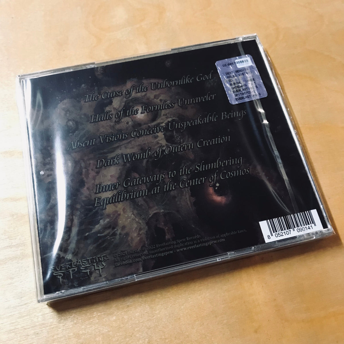 Burial - Inner Gateways To The Slumbering Equilibrium At The Center Of ...