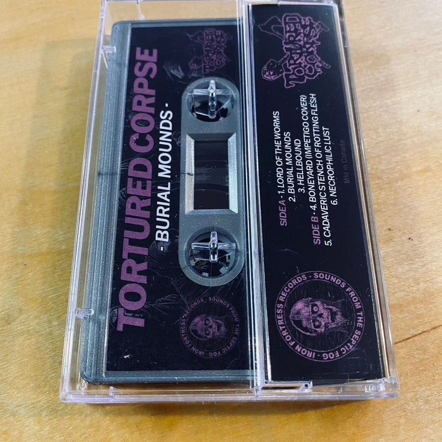 Tortured Corpse - Burial Mounds Cassette - Iron Fortress Records ...