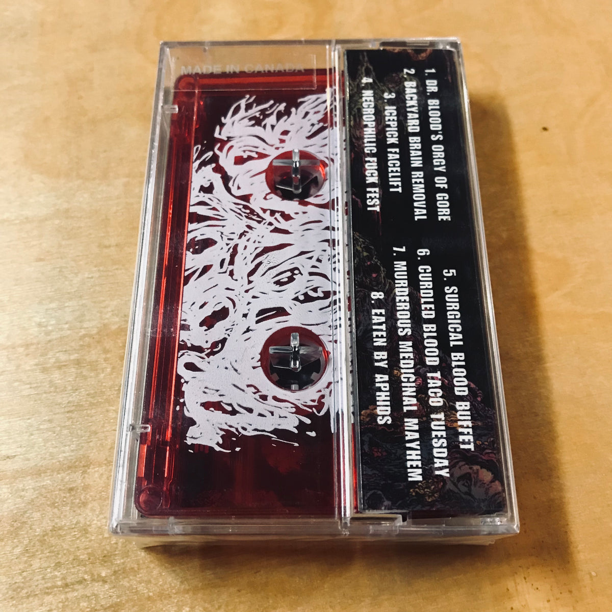 Dr. Blood's Orgy Of Gore - Dr. Blood's Orgy Of Gore Tape – METEOR GEM