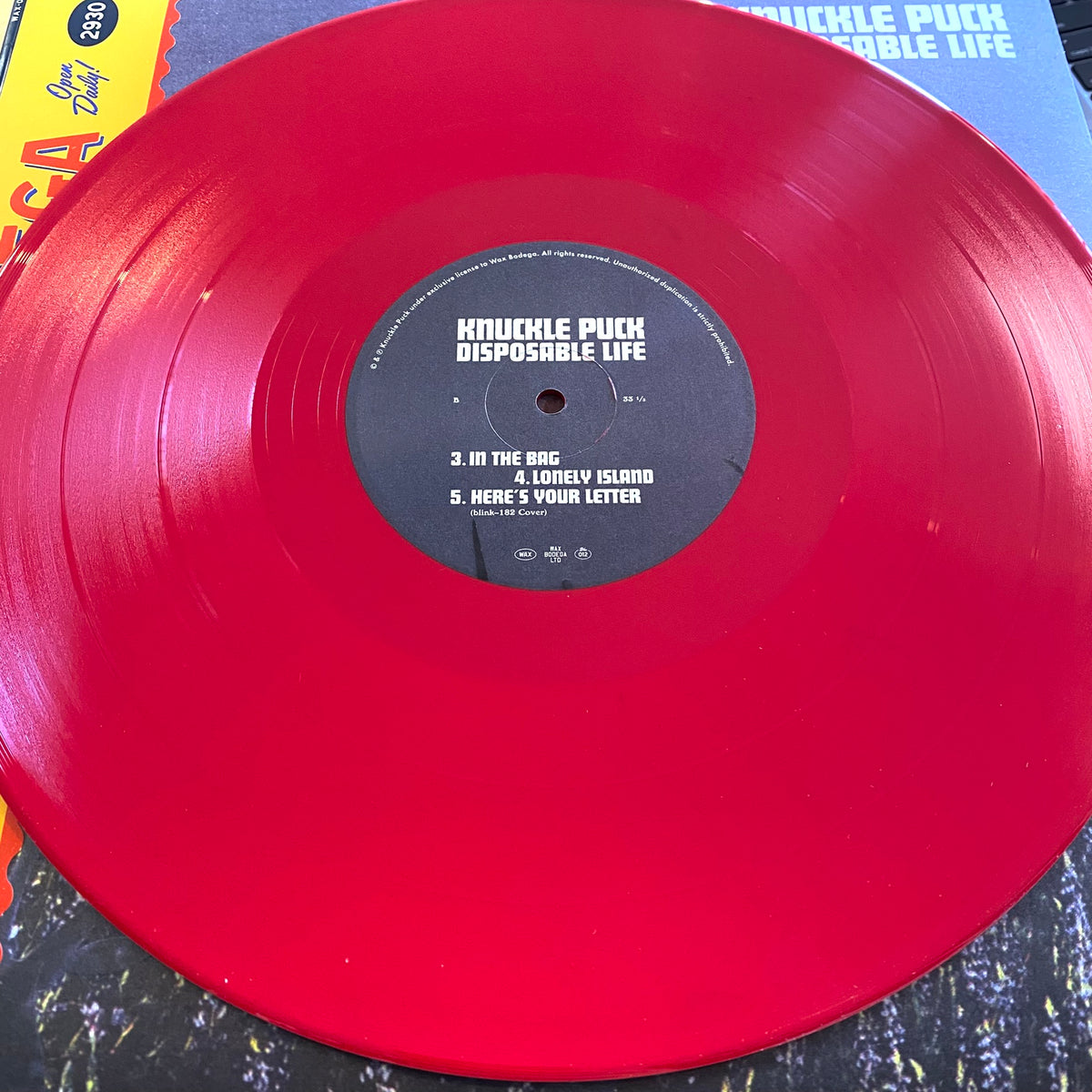 Knuckle Puck - Disposable Life vinyl 12" - Wax Bodega – METEOR GEM