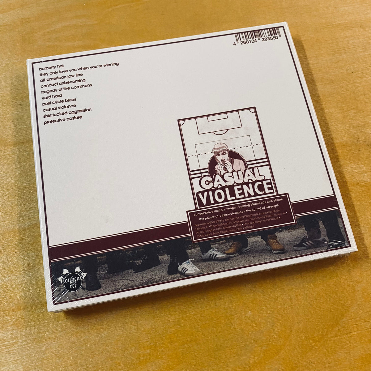 Conservative Military Image - Casual Violence CD - Lionheart Records ...