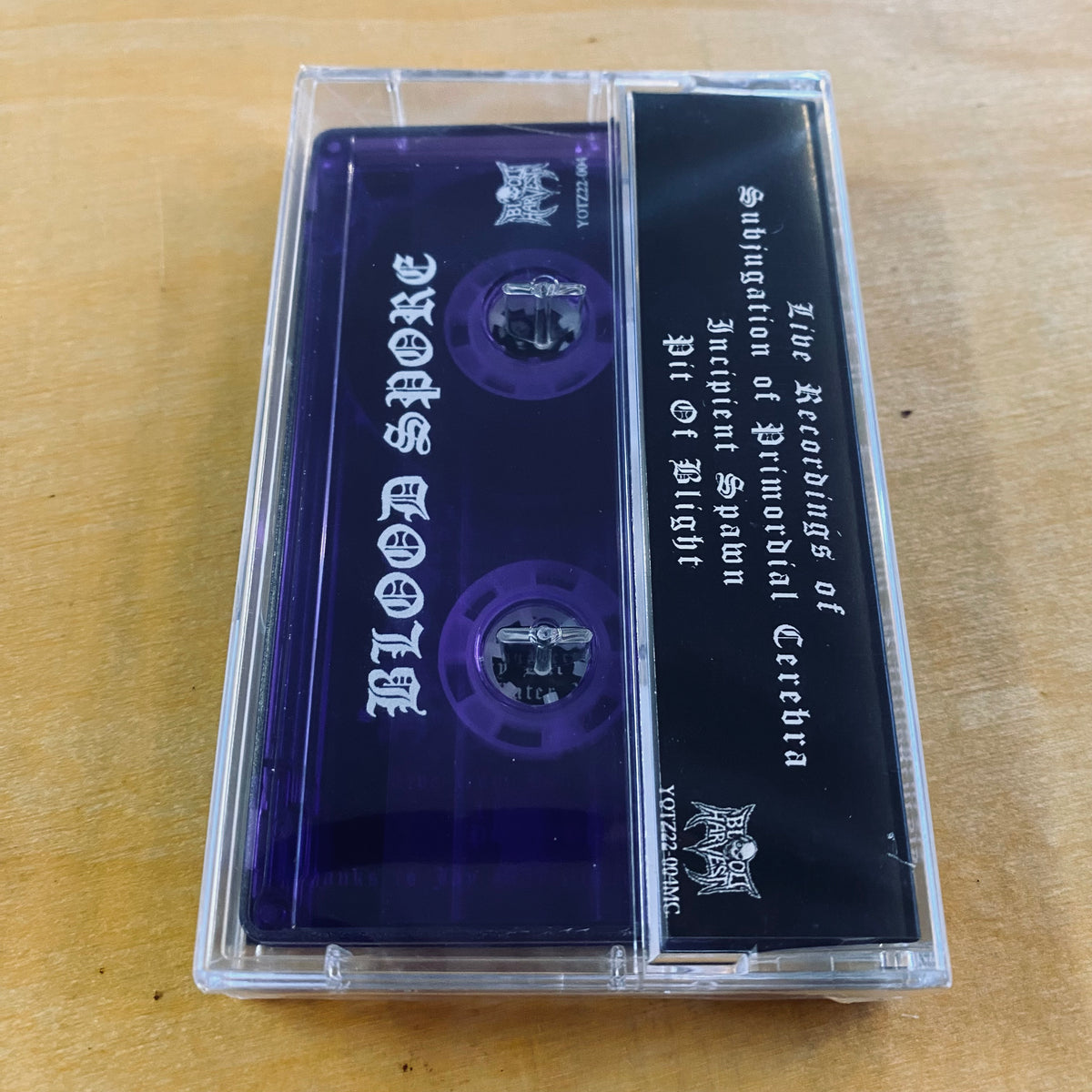Blood Spore - Proleptical Mycelliogenesis Cassette - Blood Harvest ...