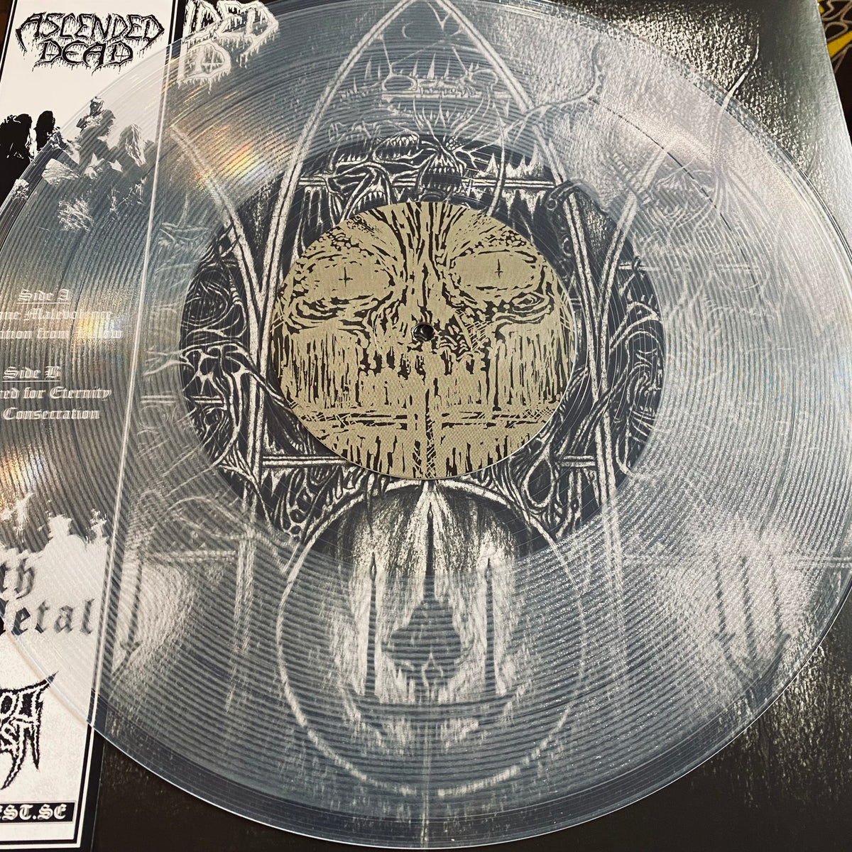 Ascended Dead - Arcane Malevolence vinyl LP - Blood Harvest Records ...