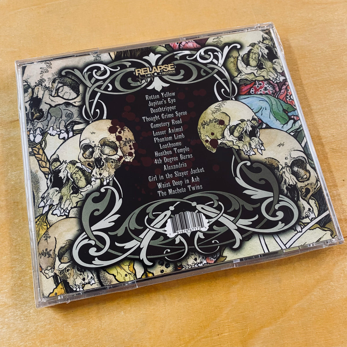 Pig Destroyer - Phantom Limb CD - Relapse Records – METEOR GEM