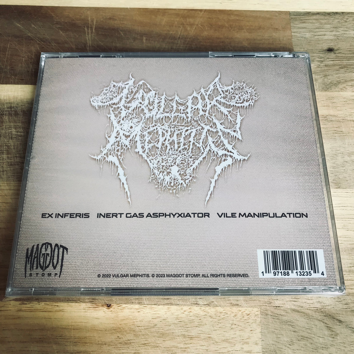 Vulgar Mephitis - Vulgar Mephitis CD - Maggot Stomp – METEOR GEM
