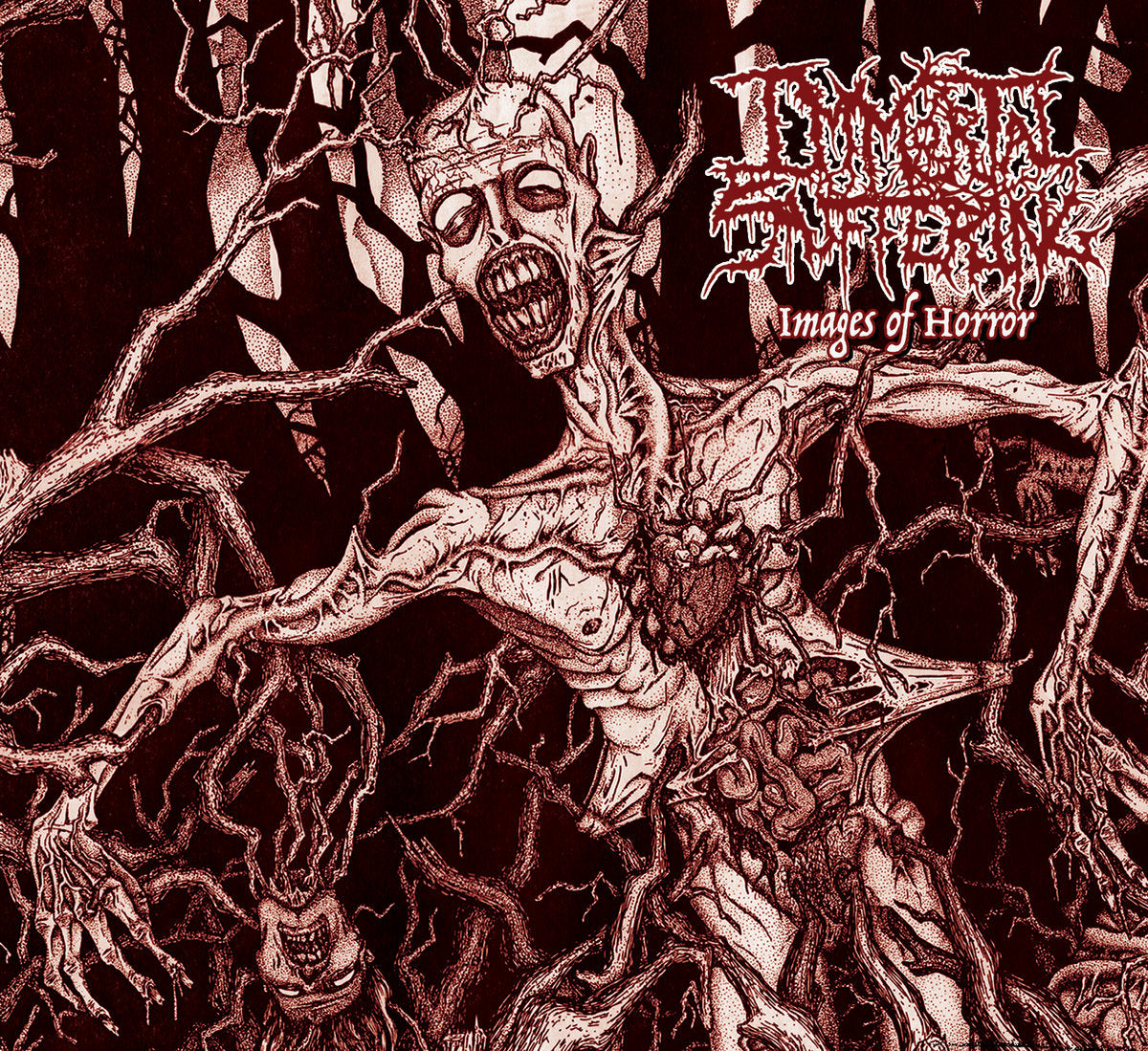 Immortal Suffering - Images Of Horror Cassette - Corpse Gristle Records ...