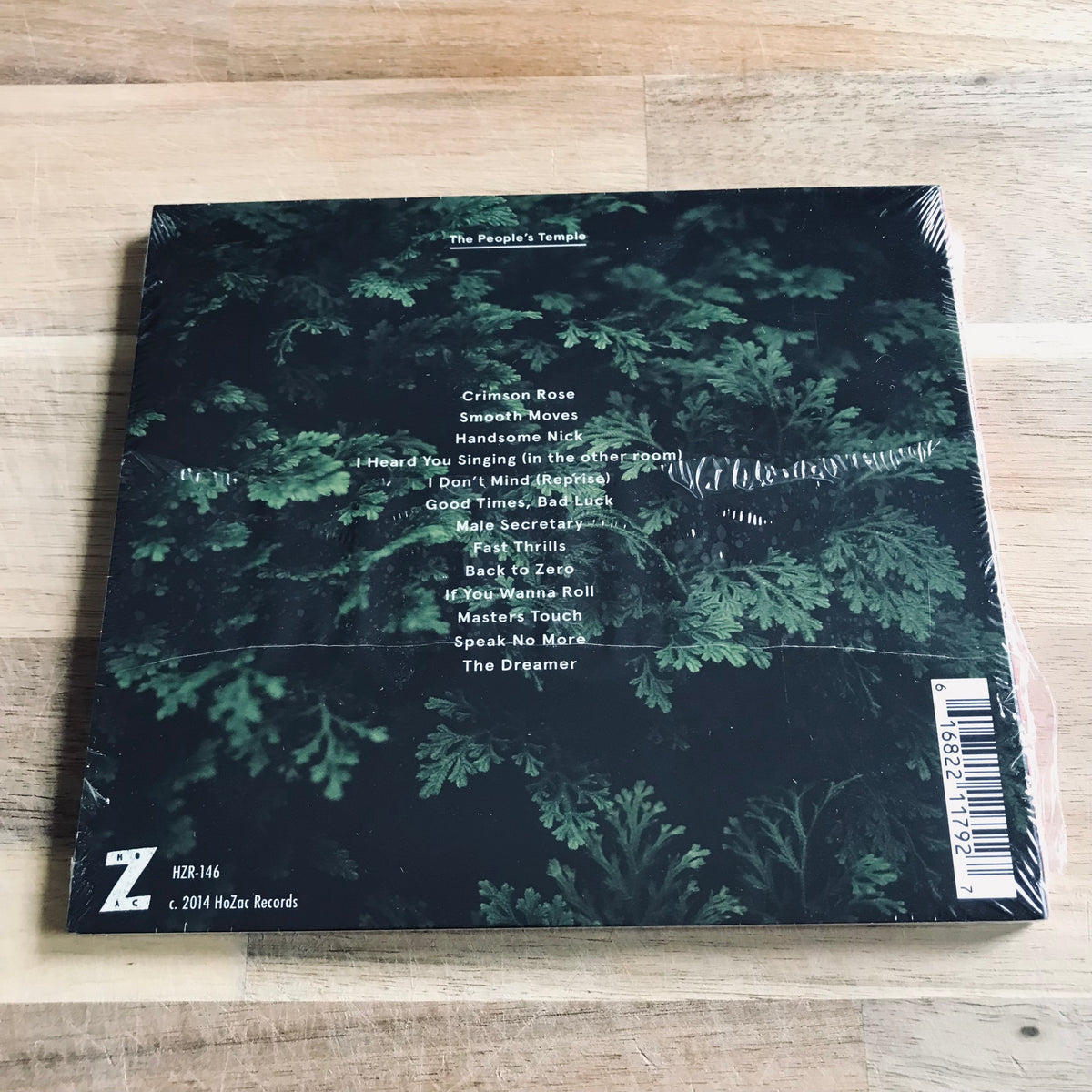 The People's Temple - Musical Garden CD - HoZac Records – METEOR GEM