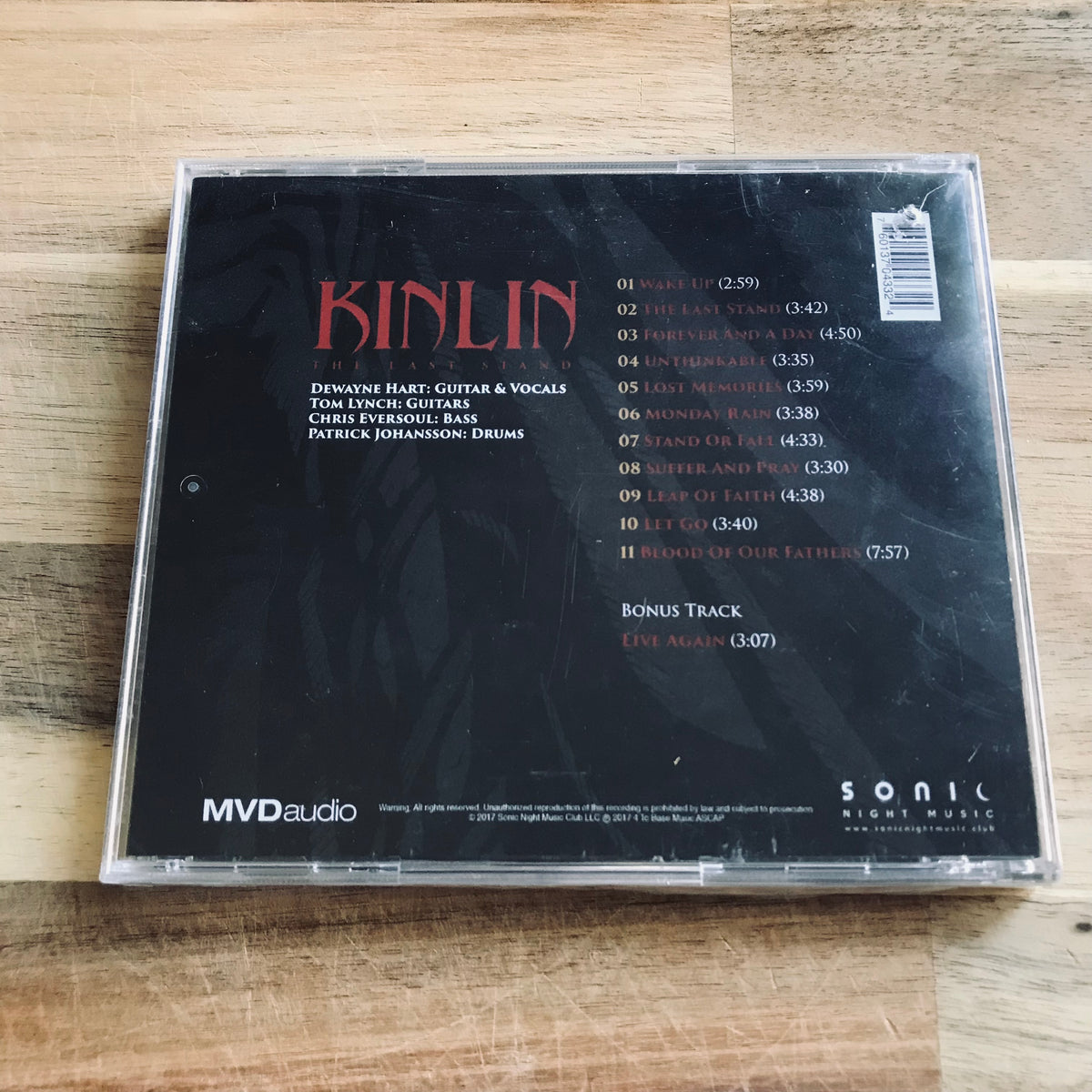 BLEMISH - Kinlin – The Last Stand CD - MVD Audio – METEOR GEM