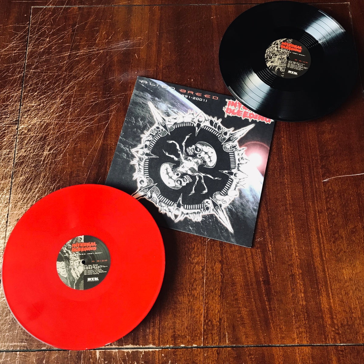 Internal Bleeding - Alien Breed 1991-2001 vinyl 2xLP - BTK Recordings ...