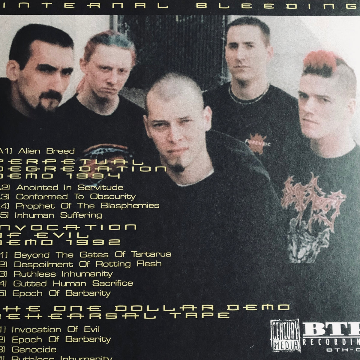 Internal Bleeding - Alien Breed 1991-2001 vinyl 2xLP - BTK Recordings ...