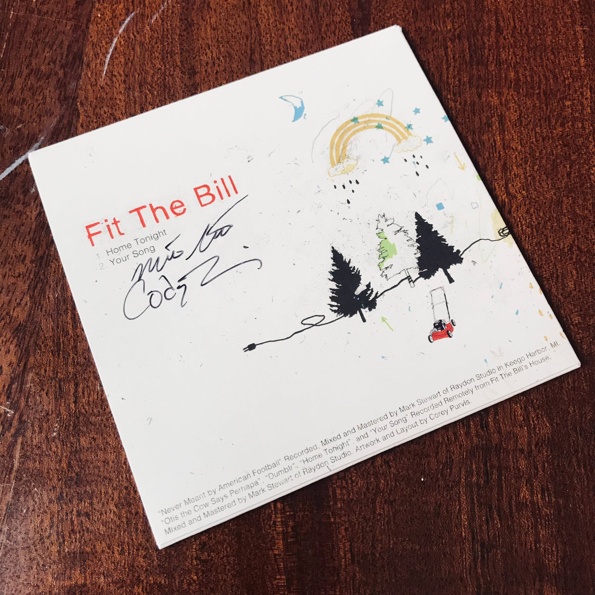 Hechael / Fit The Bill – Split CD (SIGNED) – METEOR GEM