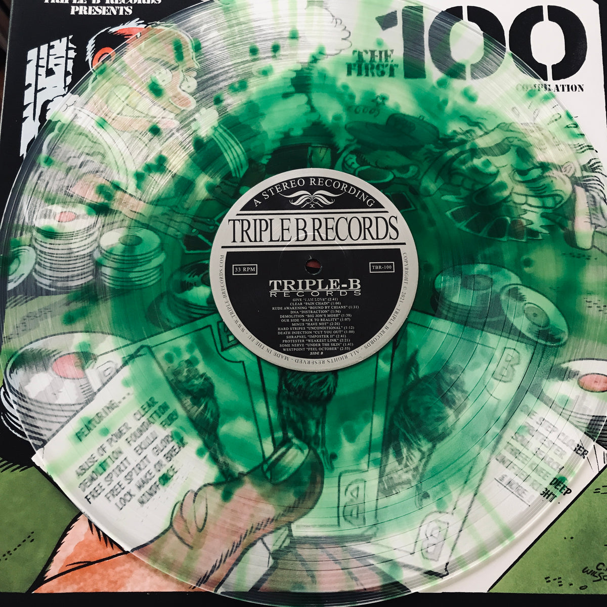 Triple-B Records - The First 100 Compilation vinyl 12" - Triple-B ...