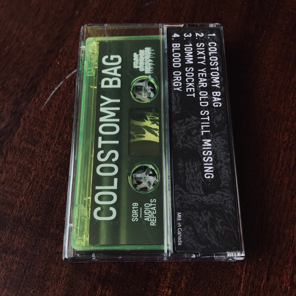 Colostomy Bag - Colostomy Bag Demo Cassette - Stump Grinder Records ...