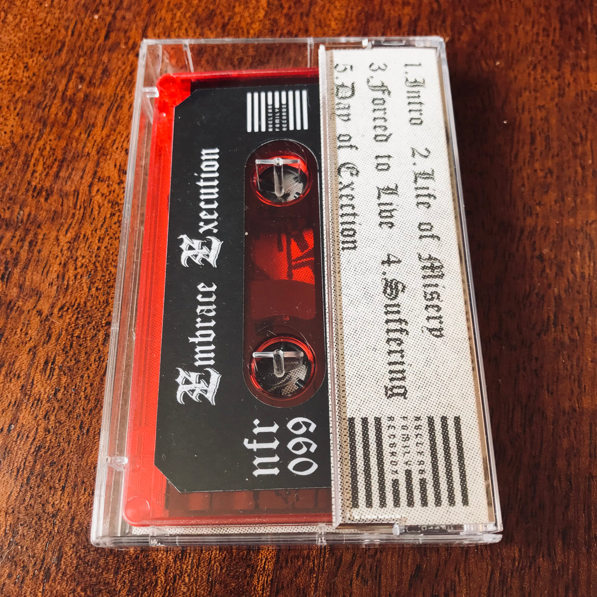 Embrace Execution - Life Of Agony Cassette - Nuclear Family Records ...