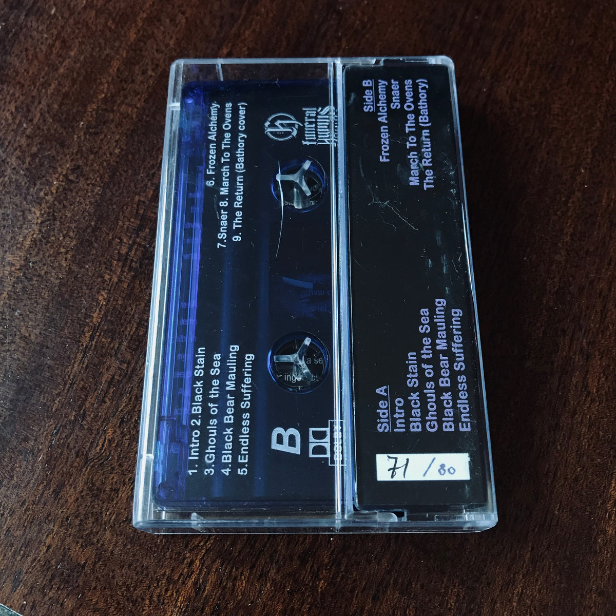 USED - Snær - Frozen Alchemy Cassette - Funeral Hymns – METEOR GEM
